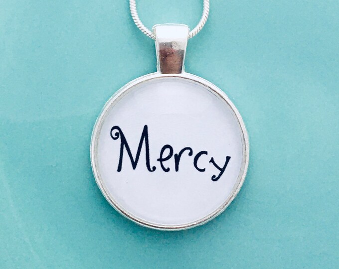 Mercy Necklace, Mercy Jewelry, Best Friend Birthday Gifts for Her ...