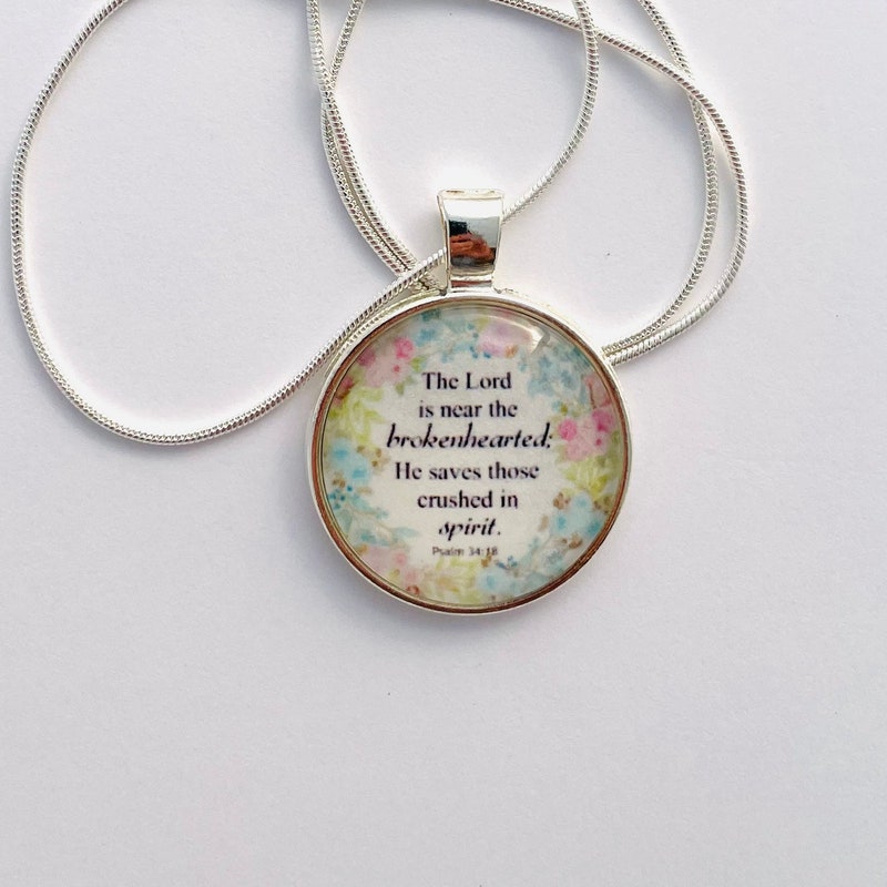 Scripture Necklace - Etsy