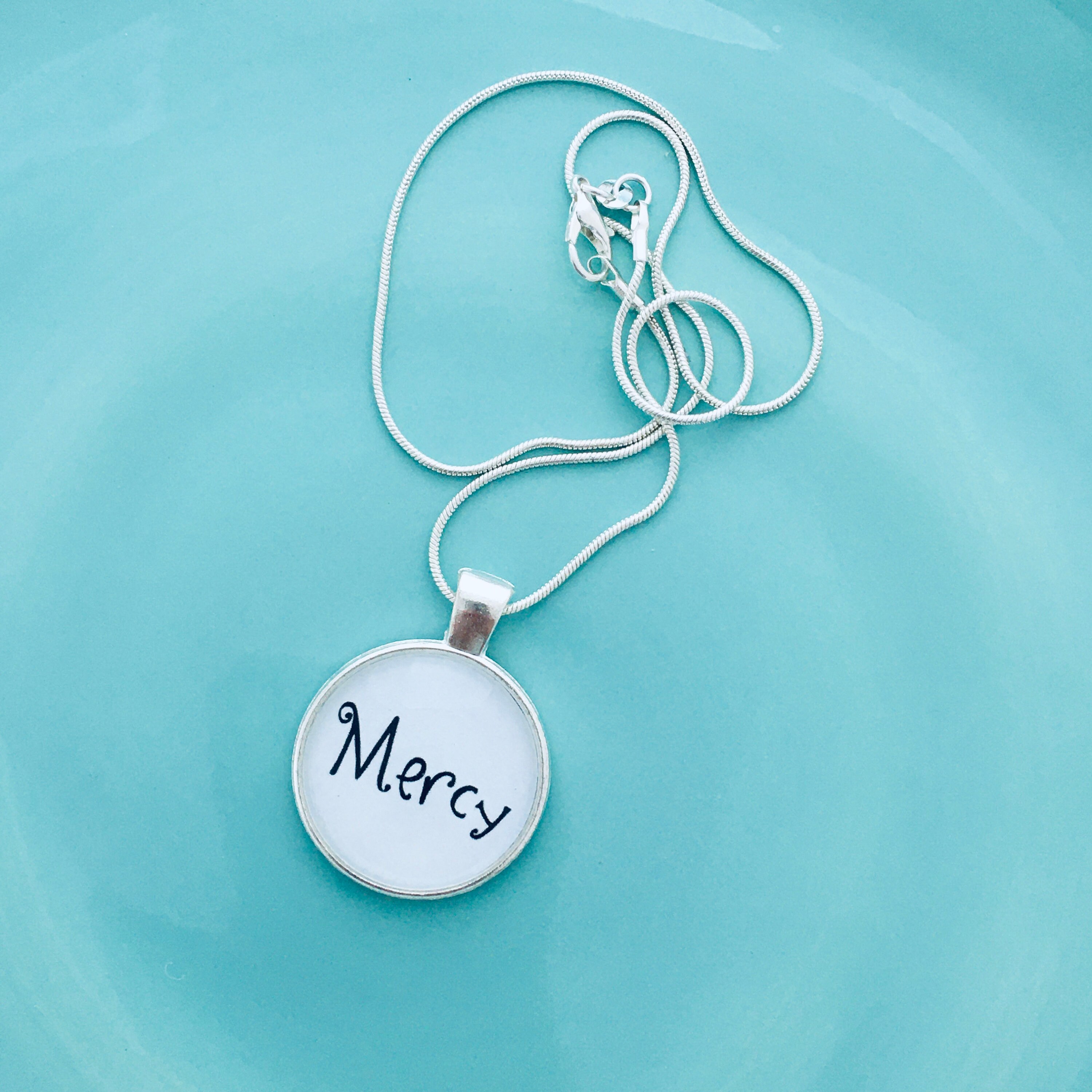 Mercy necklace mercy jewelry best friend birthday gifts for | Etsy
