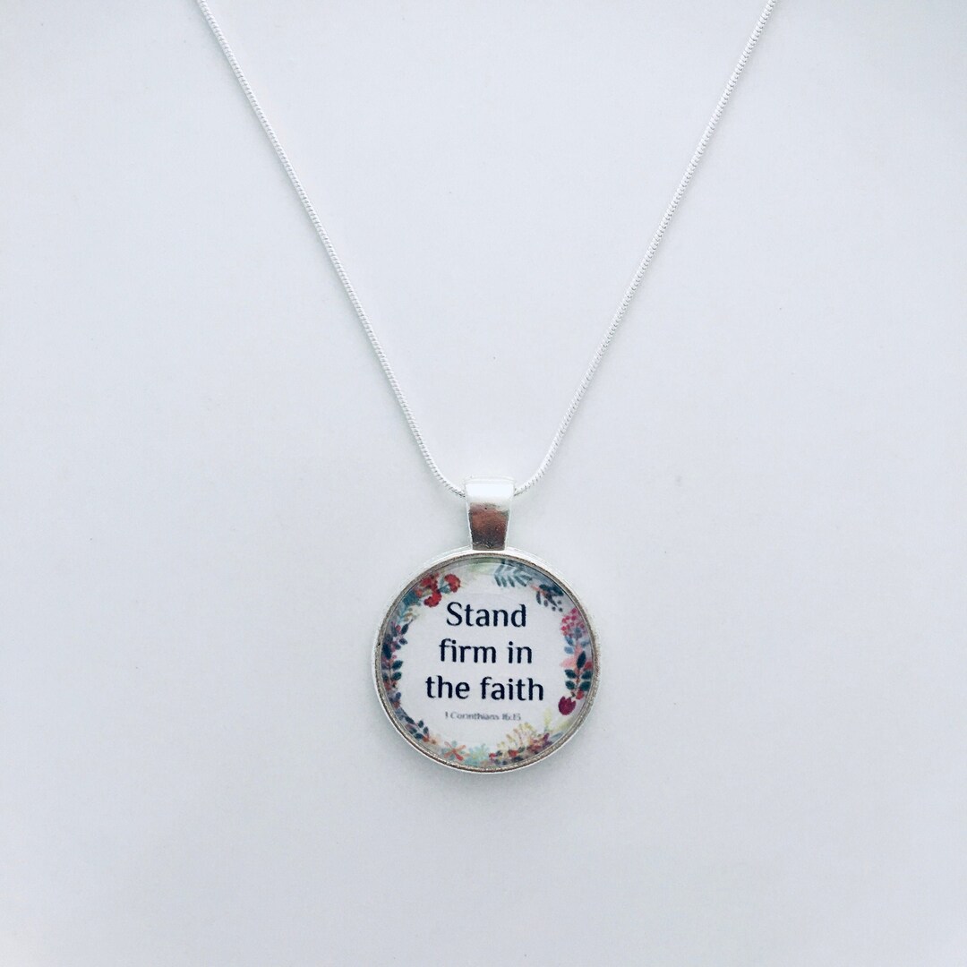 Collar cristiano, collar de versos de la Biblia, regalo de mujeres ...