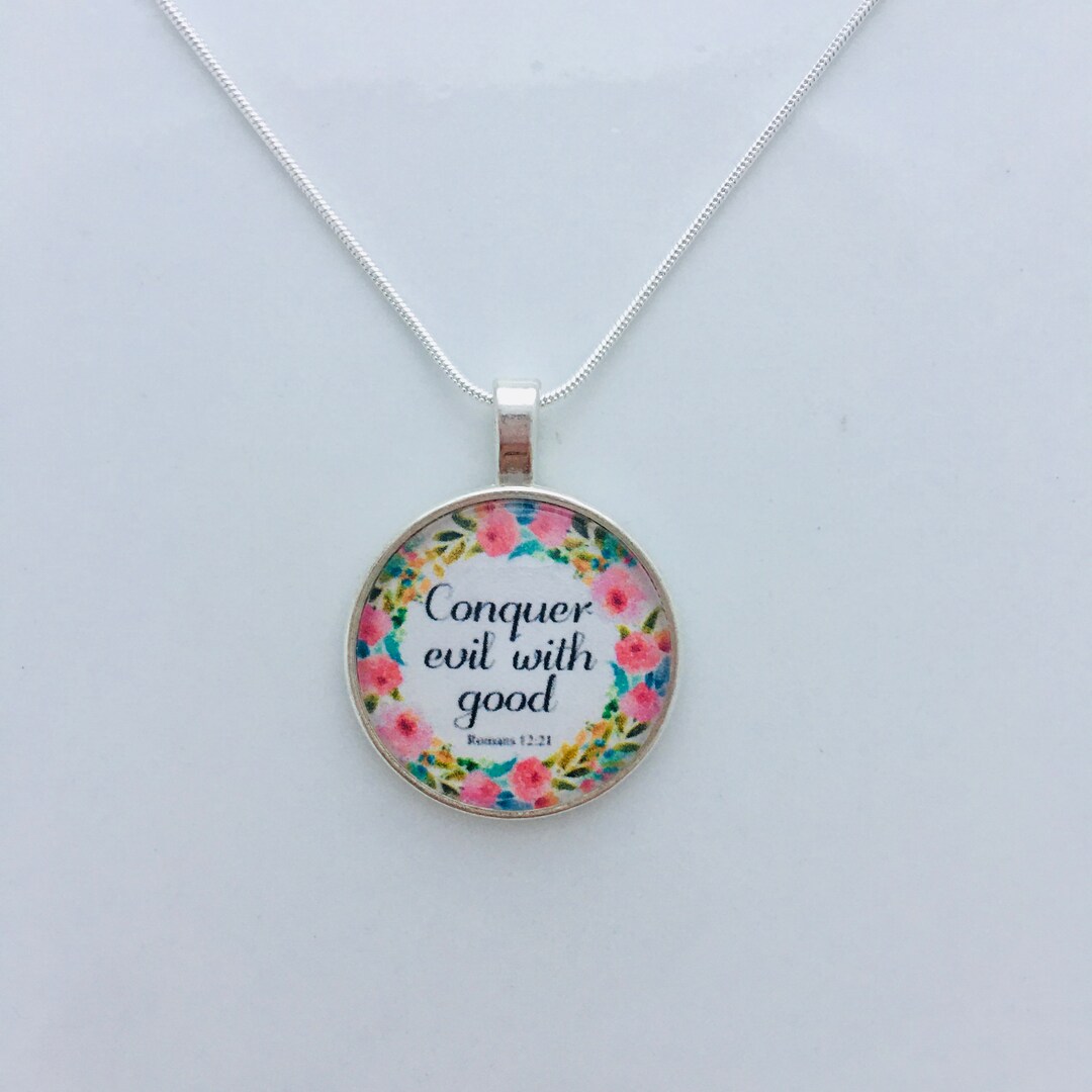 Collar de versículos bíblicos para mujeres, regalos cristianos, joyas ...