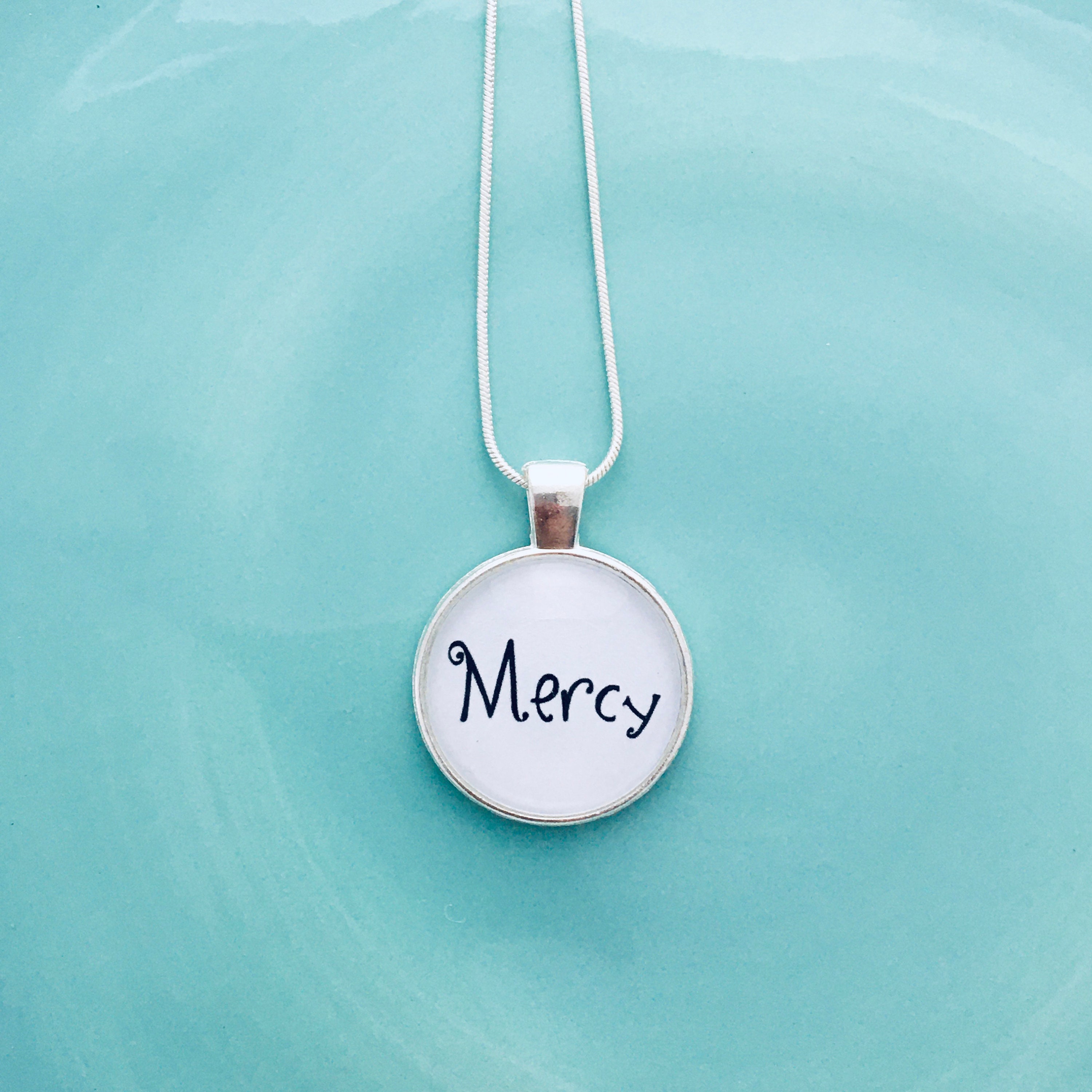 Mercy necklace mercy jewelry best friend birthday gifts for | Etsy