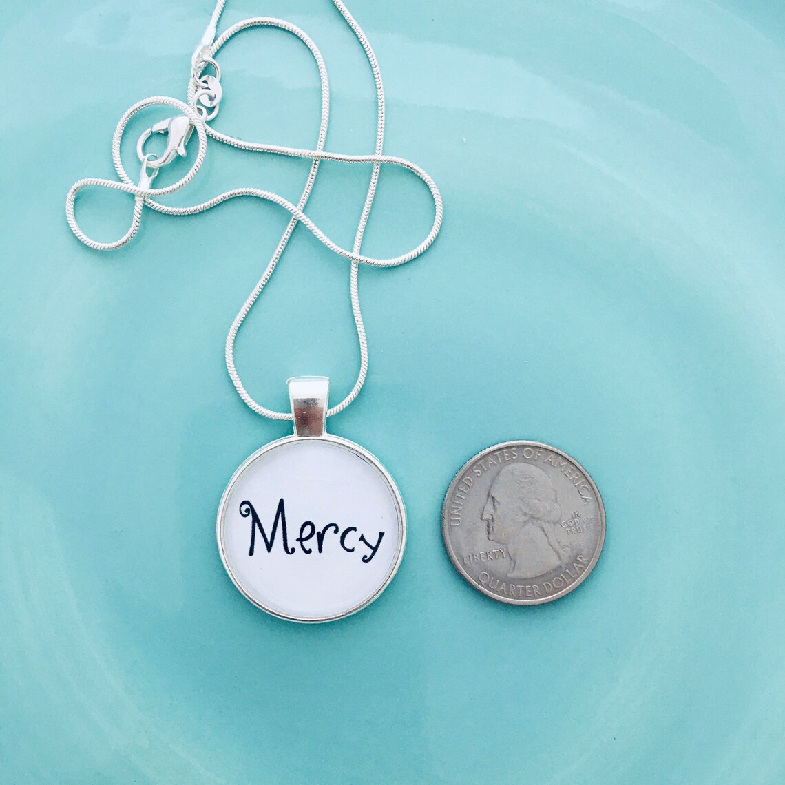 Mercy necklace mercy jewelry best friend birthday gifts for | Etsy