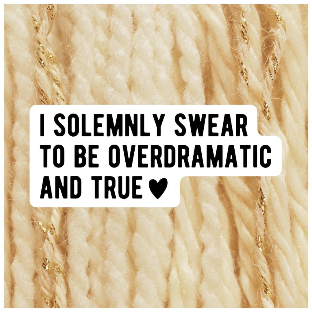 Taylor Swift Sticker, Overdramatic and True, Lover Taylor's Version ...
