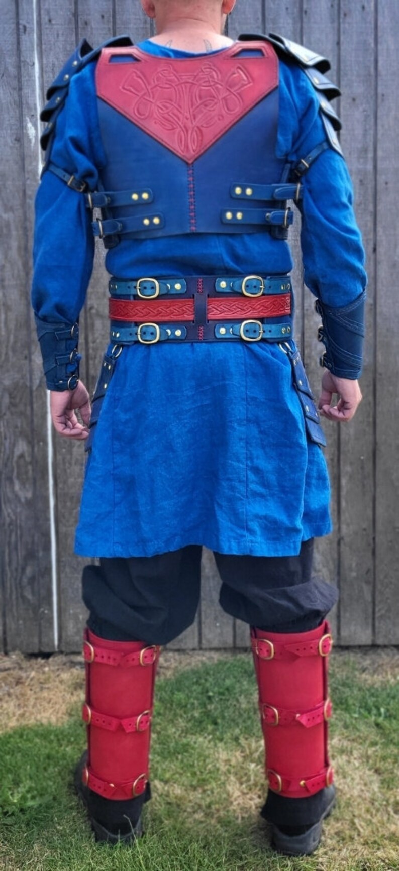 Leather Superman Viking Armor - Etsy