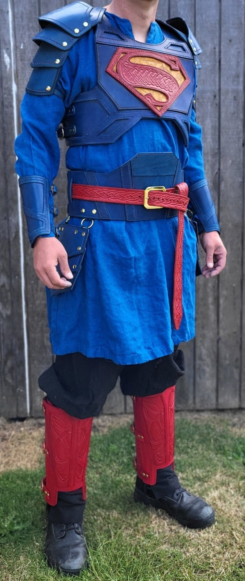 Leather Superman Viking Armor - Etsy