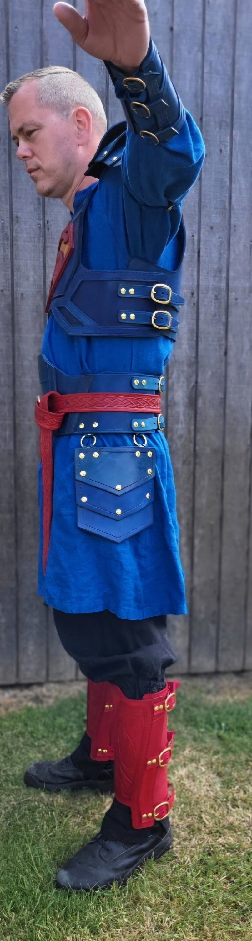 Leather Superman Viking Armor - Etsy