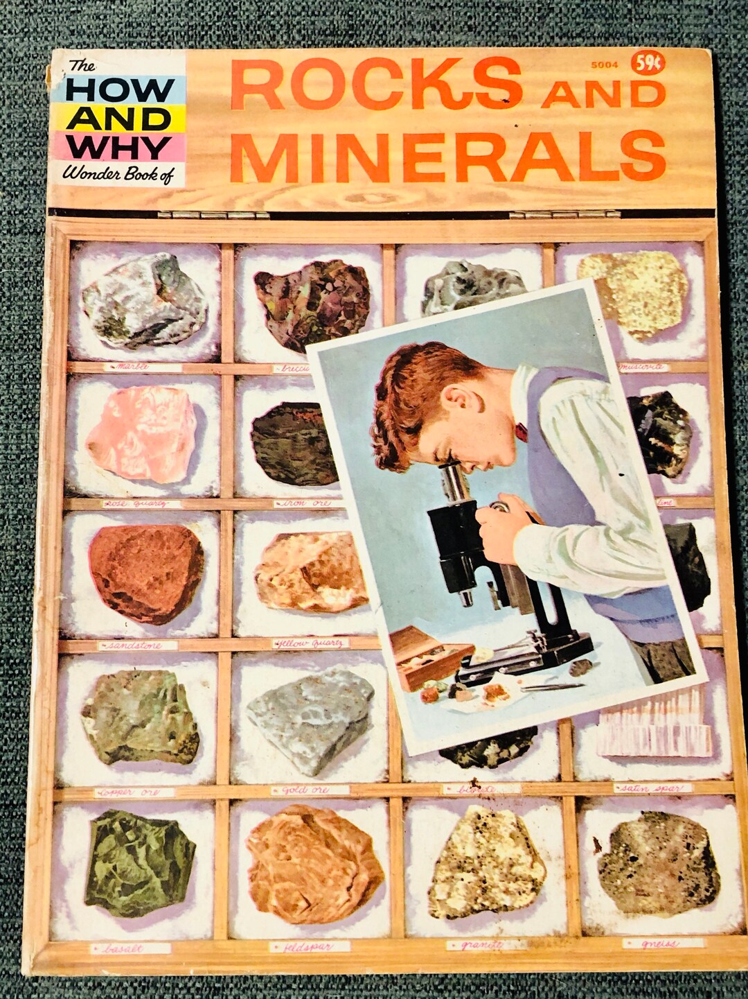 The How and Why Wonder Book of Rocks and Minerals - Etsy