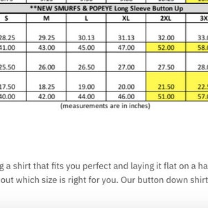 Smurfs X Preppy Pop Long Sleeve Button Down Shirt - Limited Edition 1 ...