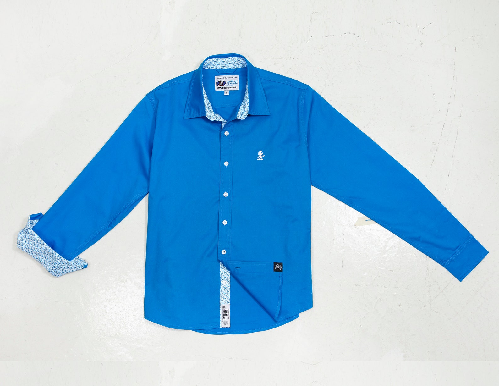 Smurfs X Preppy Pop Long Sleeve Button Down Shirt - Limited Edition 1 ...