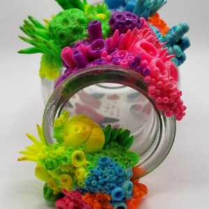 Polymer Clay Ocean Sea Life Sculpture. Handmade Ooak Coral - Etsy