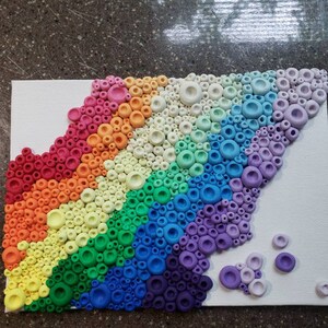 Polymer Clay Handmade Barnacles Art Piece. Rainbow Sea Life. Ooak - Etsy UK