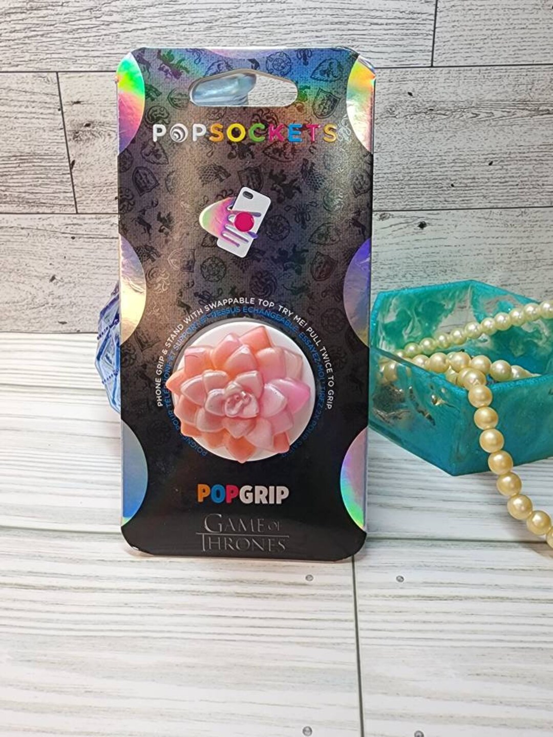Custom Succulents Popsocket Phone Grip Made From Resin Pop Socket - Etsy