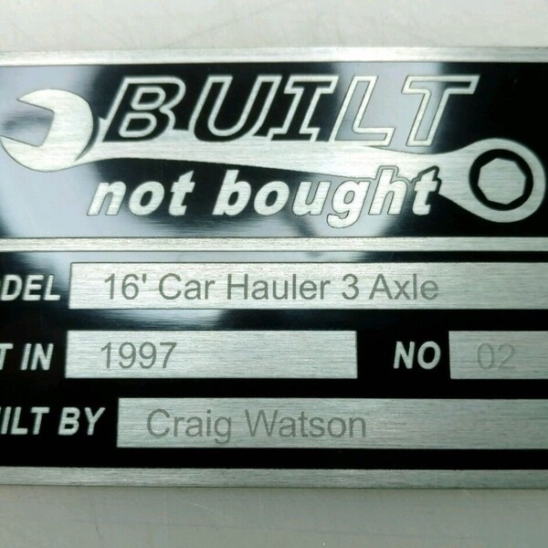 Car Show Dash Plaque - Etsy