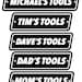 Custom Aluminum Name Plate for Tool Boxes, Lockers or Whatever You Want ...