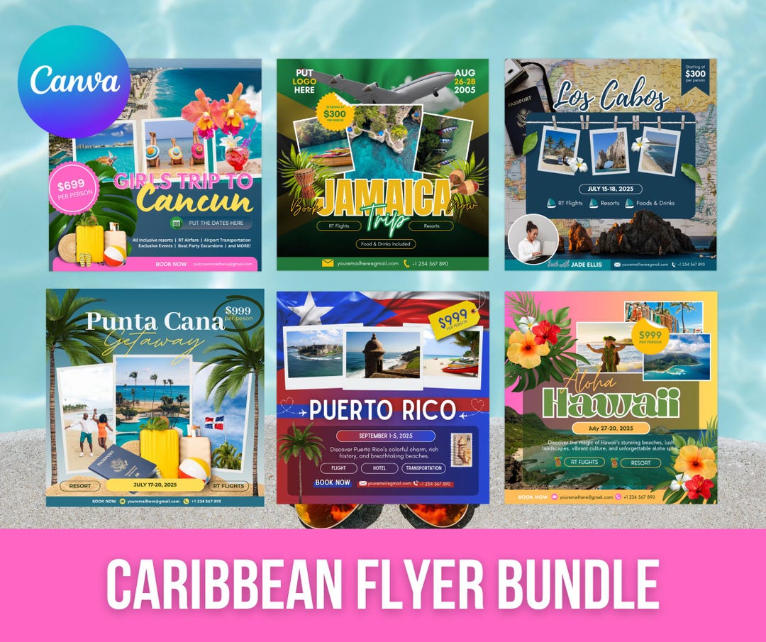 Caribbean Bundle - Etsy