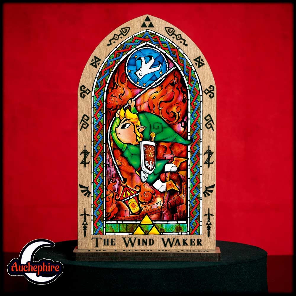 Legend Of Zelda Wind Waker Wallpaper Stained Glass