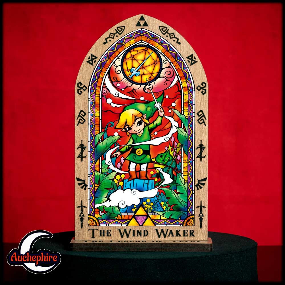 Legend Of Zelda Wind Waker Stained Glass