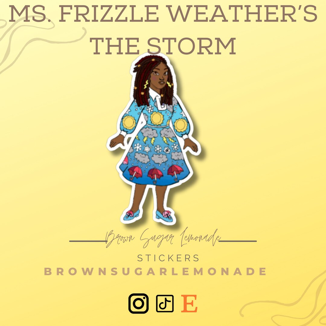 Ms. Frizzle Reimagined Sticker - Etsy