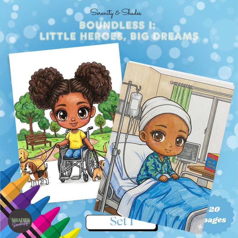 Boundless I: Inclusive Coloring Book | Disability Representation ...