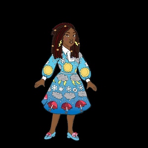 Ms. Frizzle Reimagined Digital "print" - Etsy
