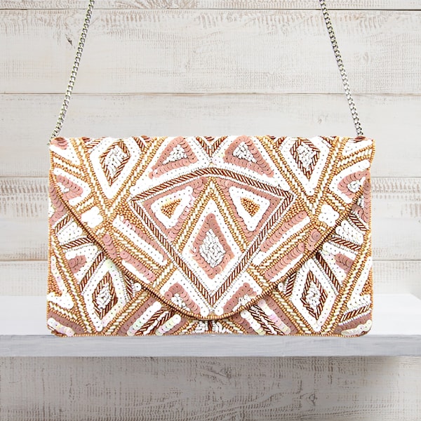 Coral Clutch Purse - Etsy