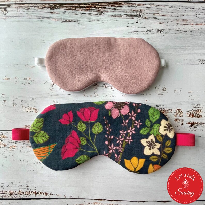 2 SIZES - the Sleeping Mask - Sewing Pattern - Instant Download PDF ...