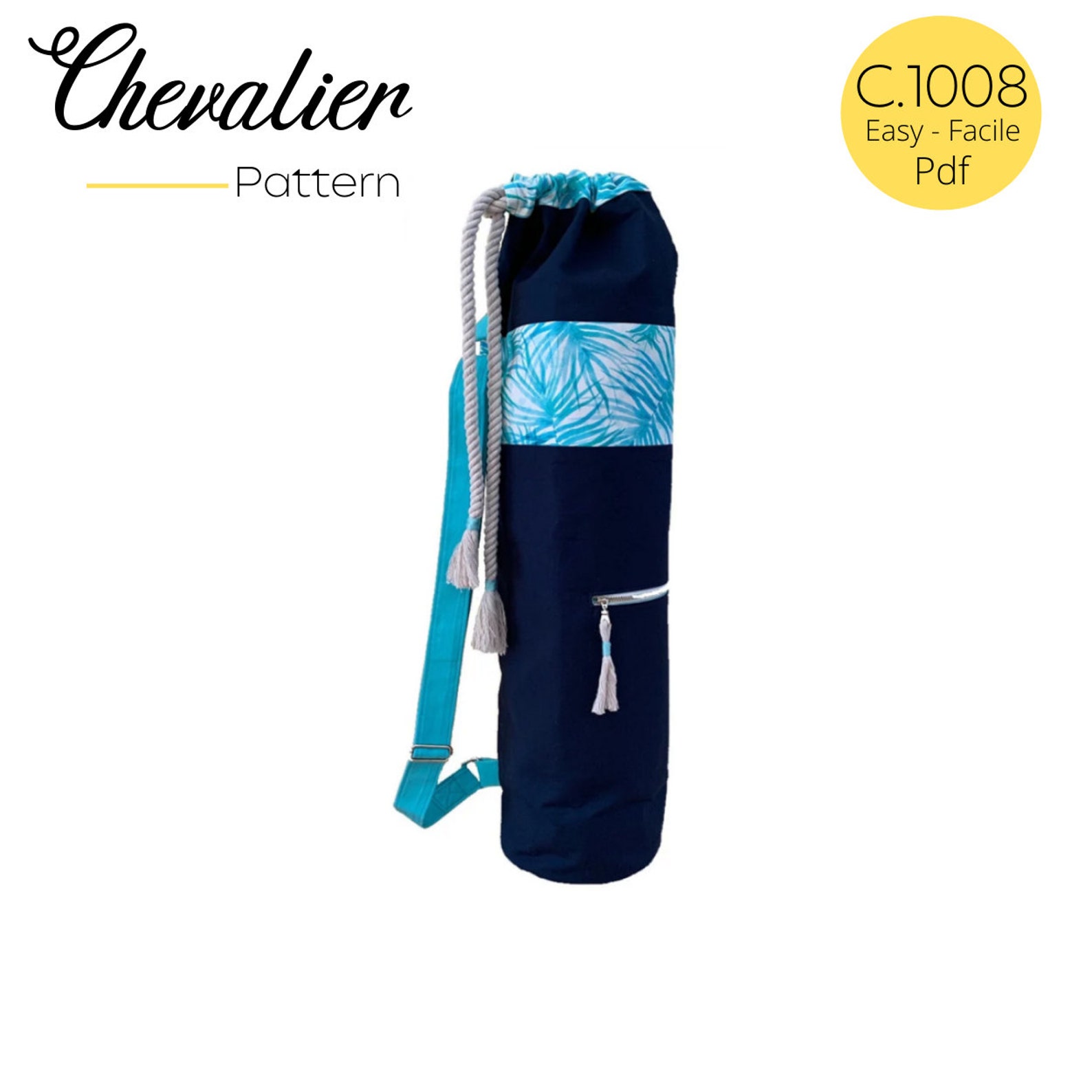 YOGA Mat Bag Sewing Pattern Instant Download PDF Skill - Etsy