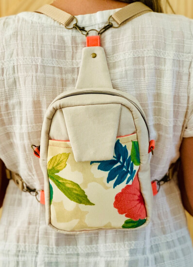 Sling Bag SEWING PATTERN Digital File TUTORIAL Crossbody - Etsy