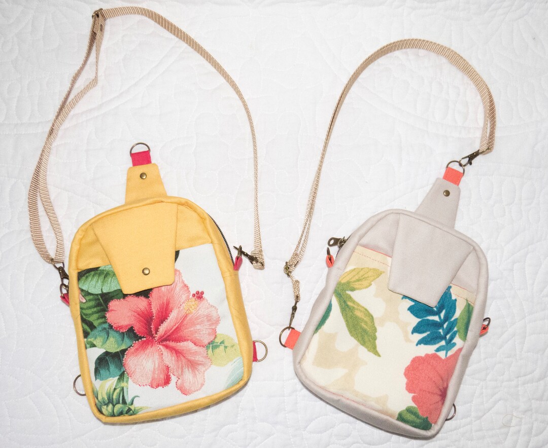 Sling Bag SEWING PATTERN Digital File TUTORIAL Crossbody - Etsy