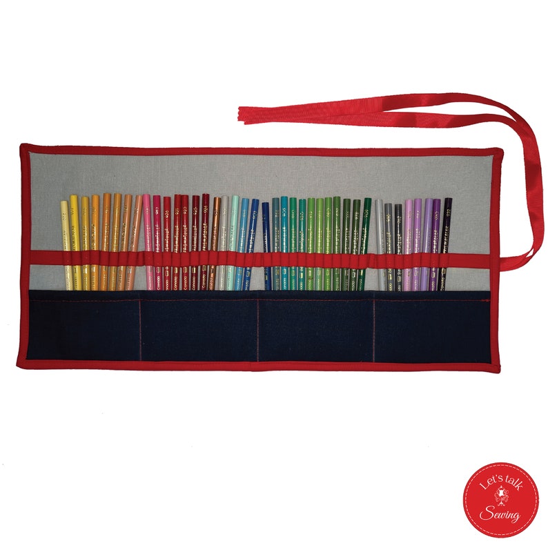 Rolling Pencil Case, Sewing Pattern, Digital Download, 2 Styles ...