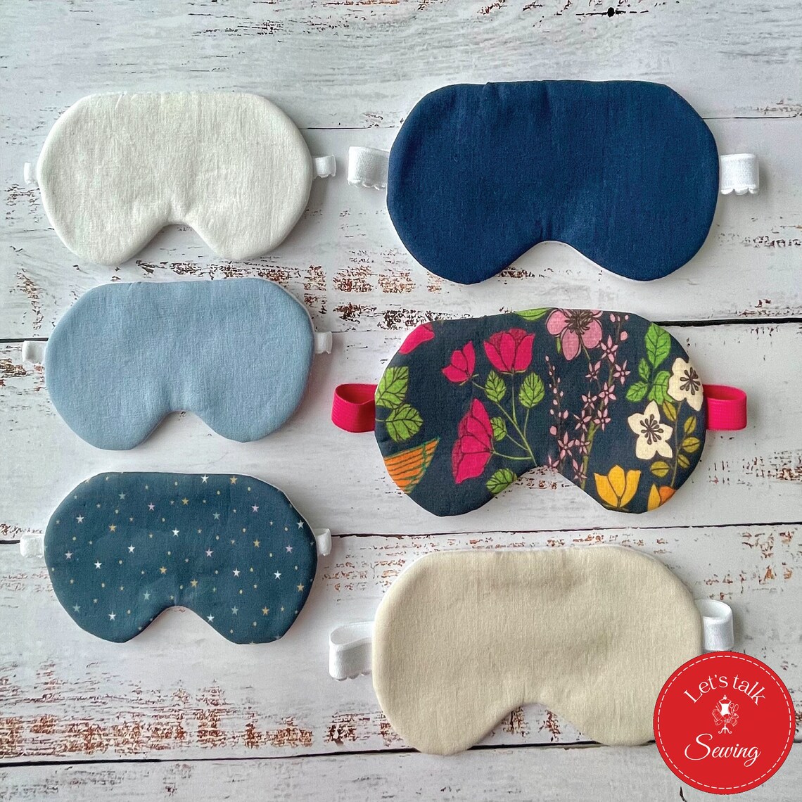 2 SIZES - the Sleeping Mask - Sewing Pattern - Instant Download PDF ...
