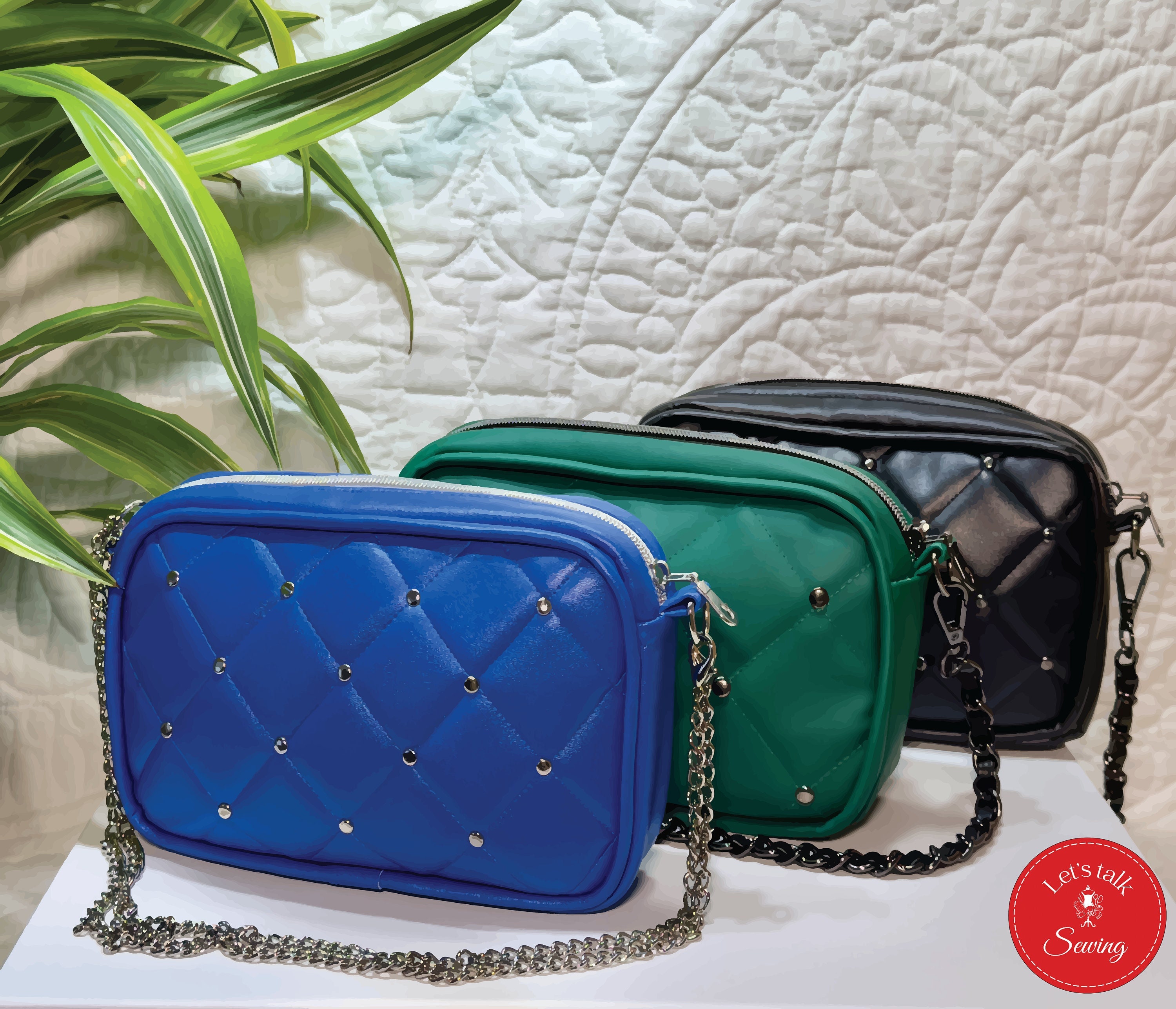 Quilted Bag Sewing Pattern, PDF Download, Intermediate Level ...
