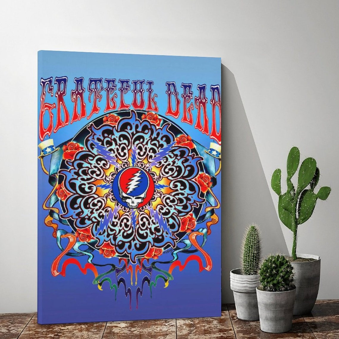 Grateful Dead Poster Vintage Poster Canvas Art Poster and | Etsy