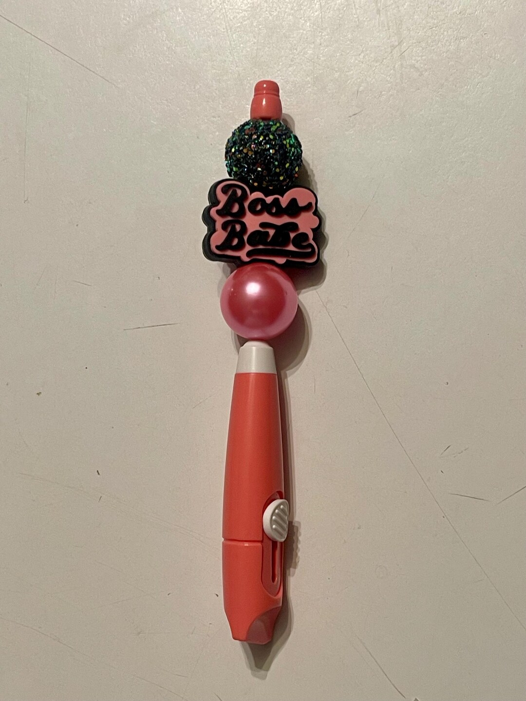 Sparkly "boss Babe" Beaded Box Cutter - Cute & Functional - Etsy