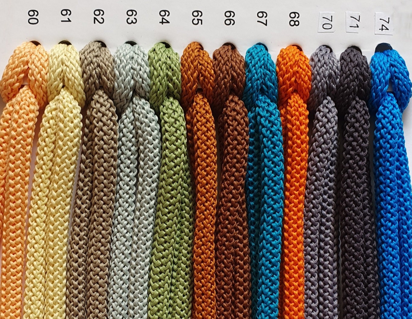 5mm Polyester cord DIY projects polyester rope knitted - Etsy 日本