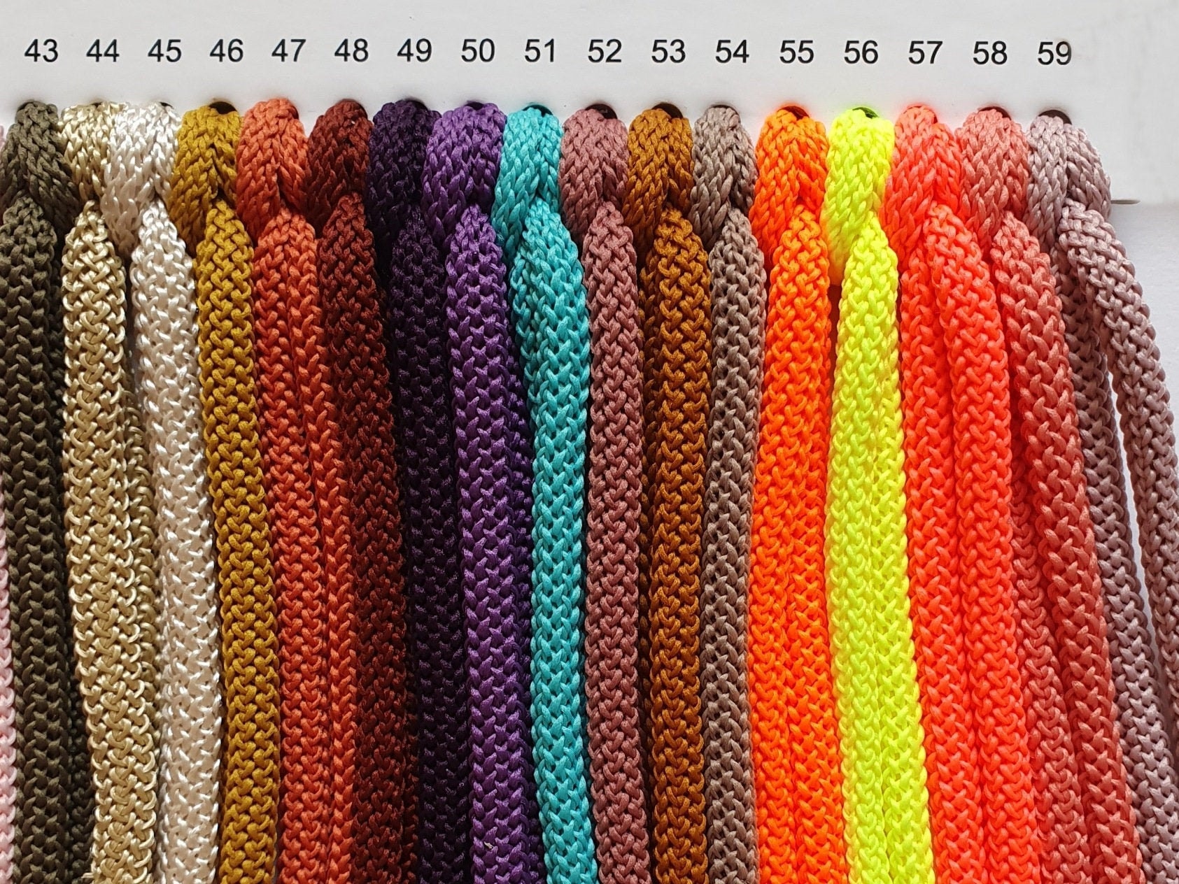 5mm Polyester Cord DIY Projects Polyester Rope Knitted - Etsy