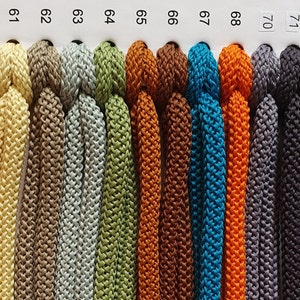 5mm Polyester Cord, DIY Projects, Polyester Rope, Knitted Rope, Crochet ...