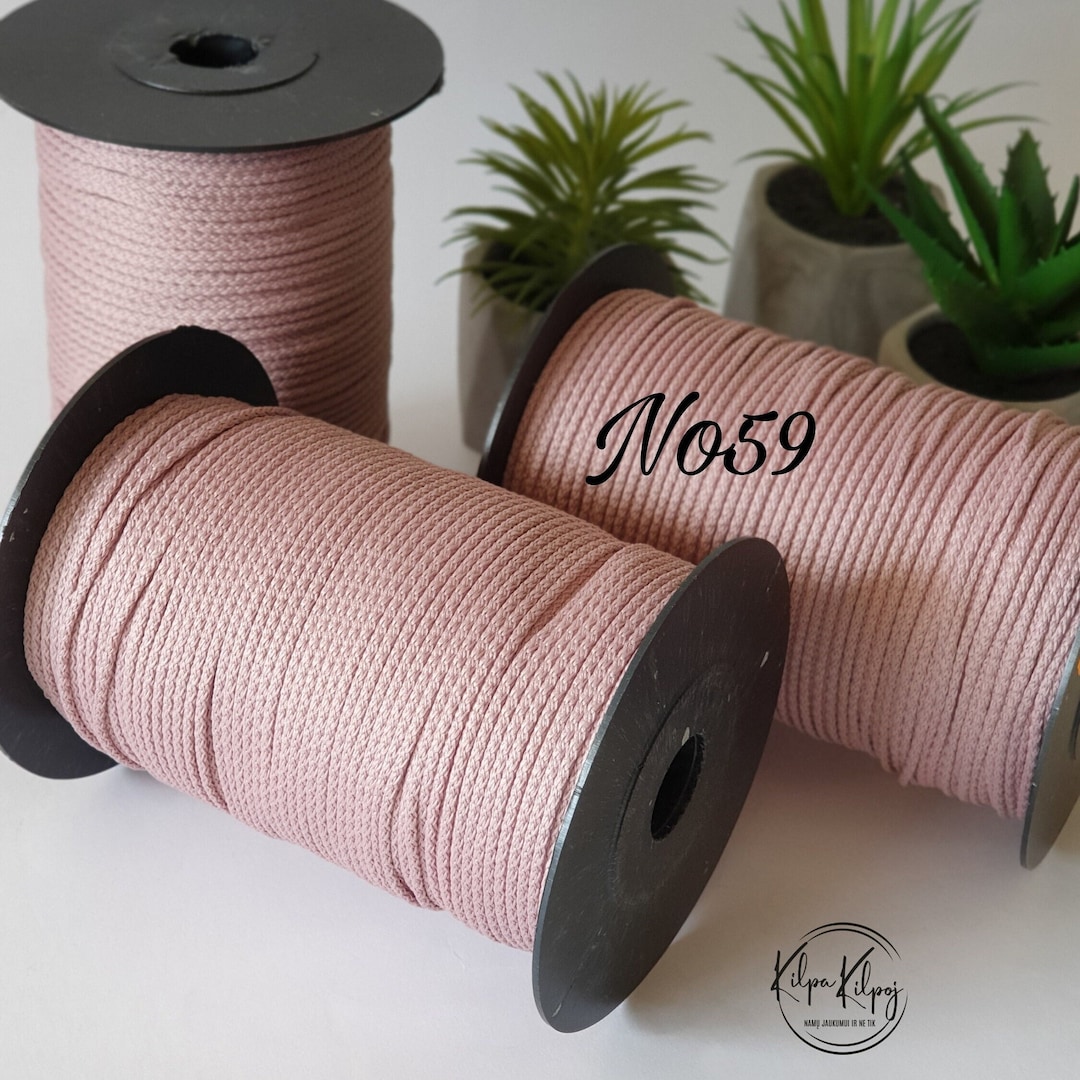 Cord for DIY Projects, 3mm Polyester Cord, 3mm Macrame Rope, Crochet ...