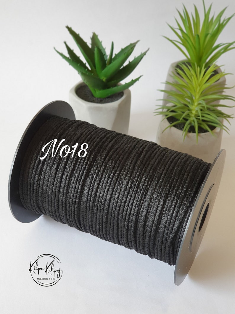 Polyester Rope 3mm Macrame Cord 3mm 3mm Crochet Cord - Etsy