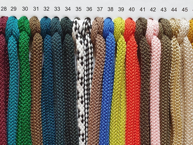5mm Polyester Cord, DIY Projects, Polyester Rope, Knitted Rope, Crochet ...