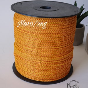 5mm Crochet Cord With Gold Silver Lurex Macrame Polyester - Etsy