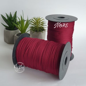 Polyester Rope 3mm, Macrame Cord 3mm, 3mm Placemats Rope, Yarn for Bag ...