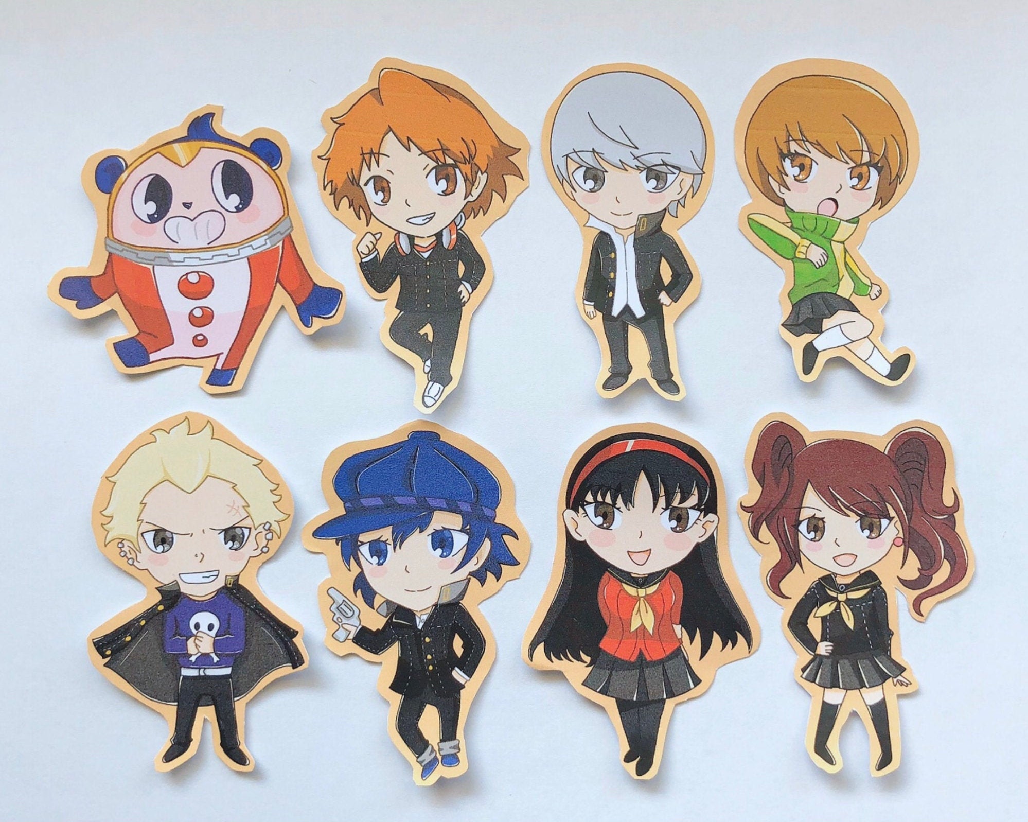 Persona 4 Stickers - Etsy