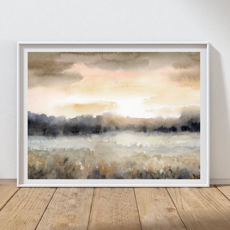 Sunrise Art Print - Etsy