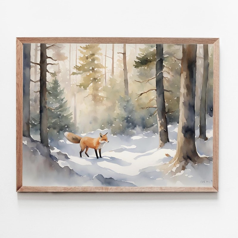 Fox Wall Art - Etsy