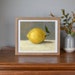 Lemon Art Print Small Oil Painting Prints Kitchen Wall Art Still Life ...