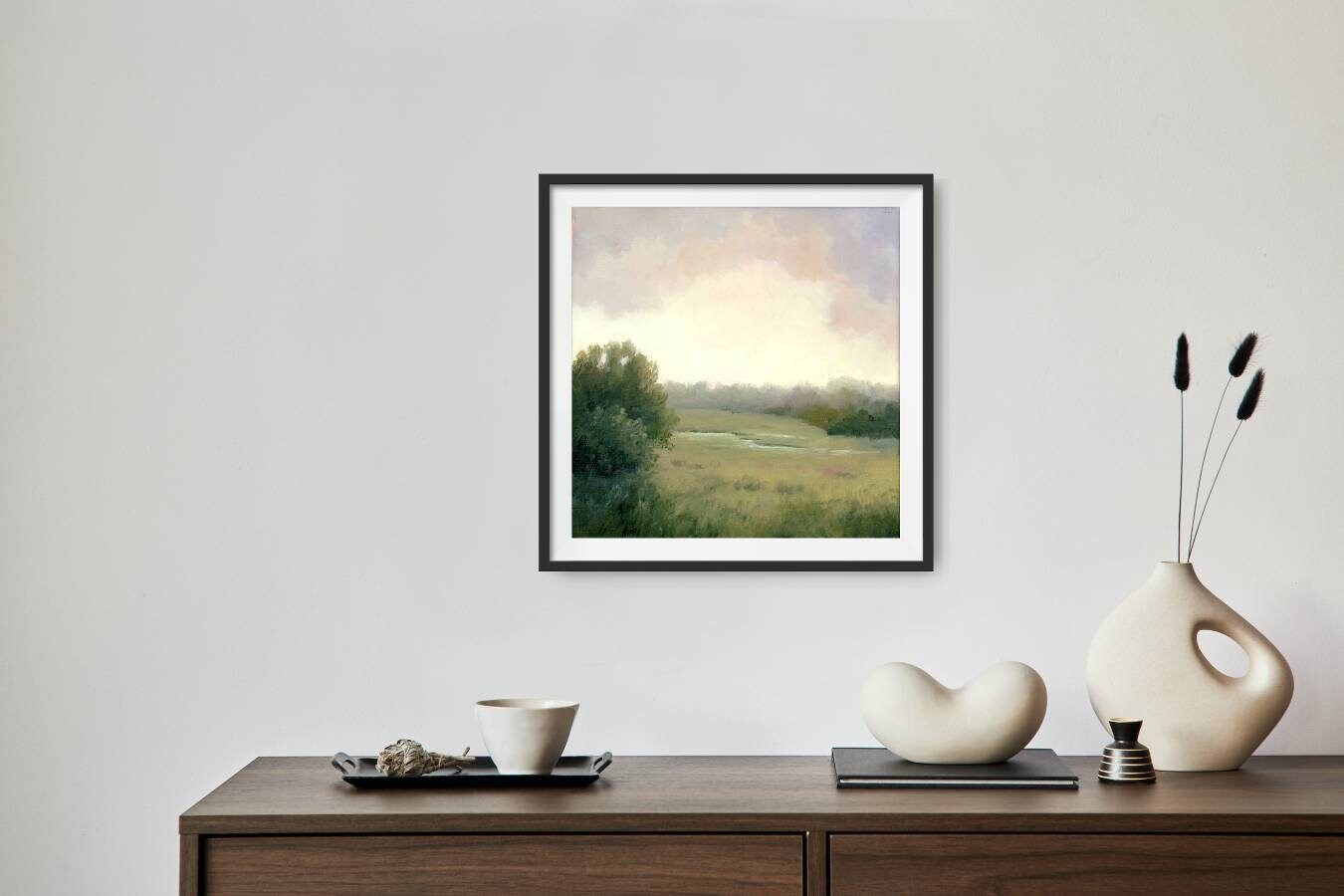 Small Oil Painting Landscape Oil Painting Countryside Fine Art Print ...