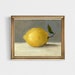 Lemon Art Print Small Oil Painting Prints Kitchen Wall Art Still Life ...