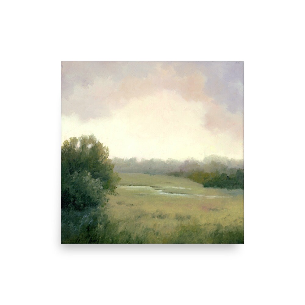 Small Oil Painting Landscape Oil Painting Countryside Fine Art Print ...